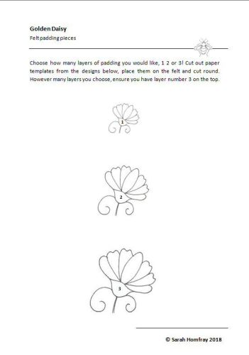 Free stuff from Sarah Homfray Embroidery