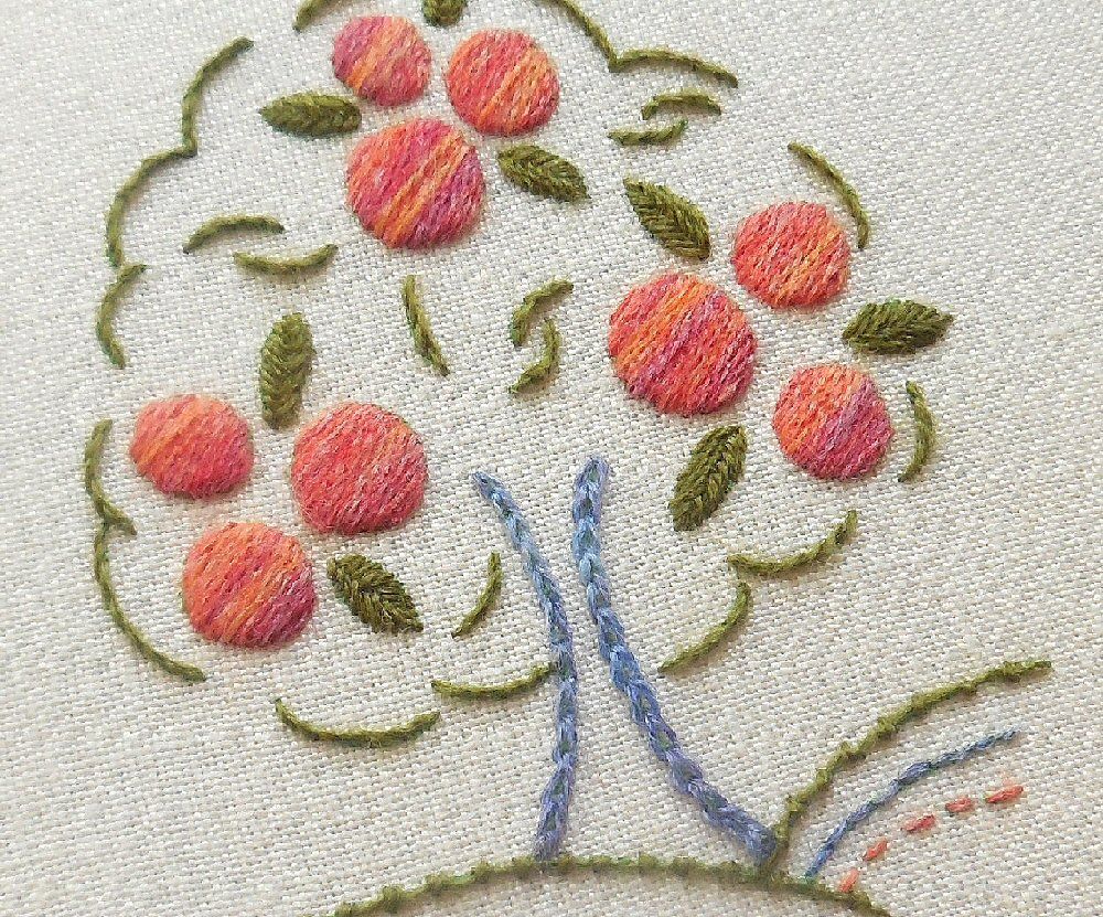 Orange Tree - Hand Embroidery supplies shipped worldwide | Sarah ...