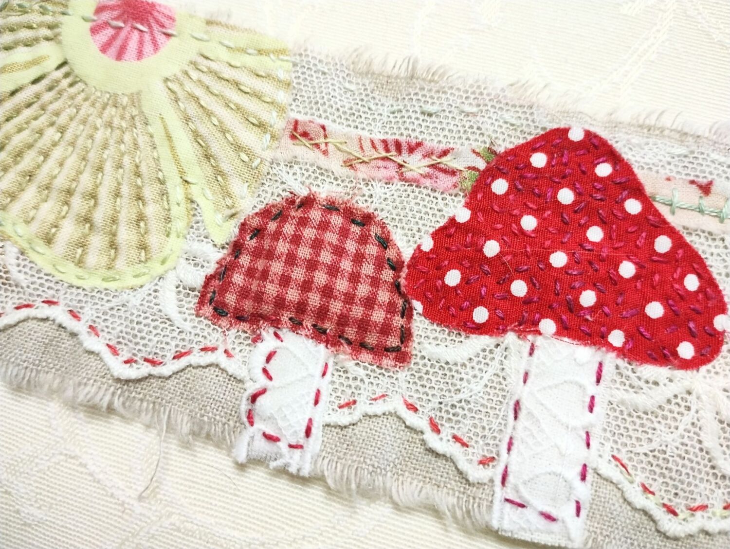 Embroidery classes with Sarah