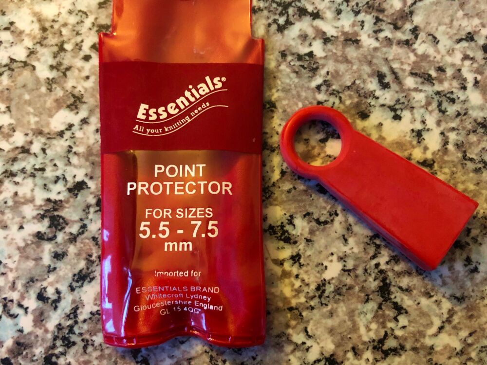 Knitting Needle Point Protectors Sizes 5.5mm up to 7.5mm