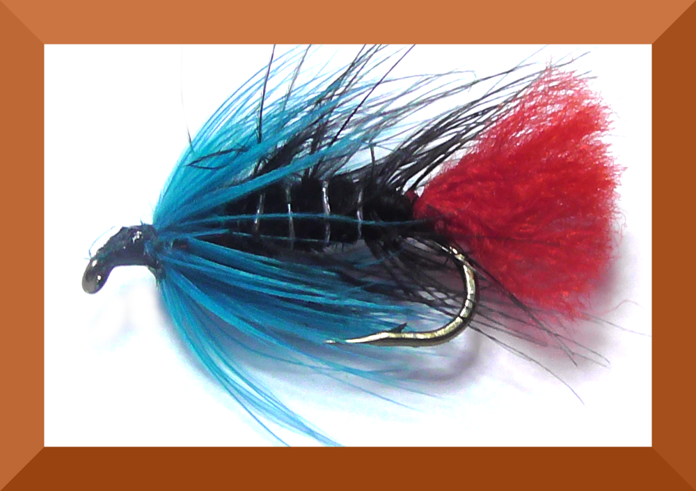 Blue Zulu ,wet fly #14