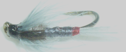 Red butt, Blue Dun nymphs,Unweighted /N41