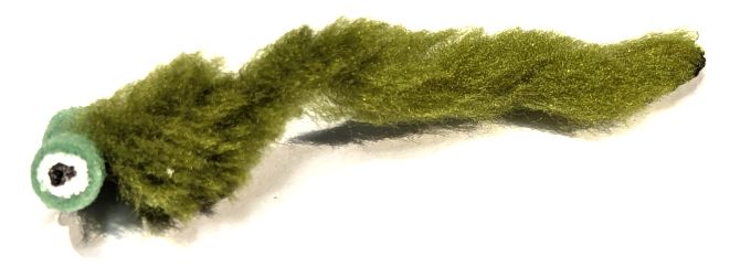 Booby Eggstasy Worm Olive #10 Barbless BEW7