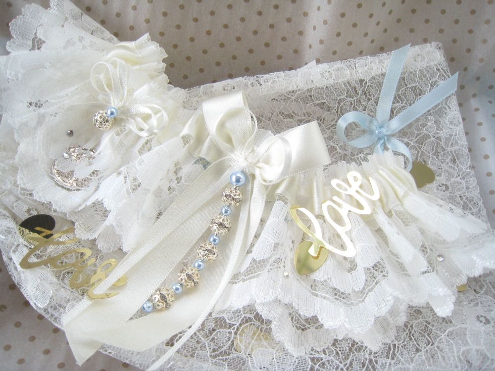 Luxury Garter - Personalised Garters | The Finest Bridal Designs 2024 UK