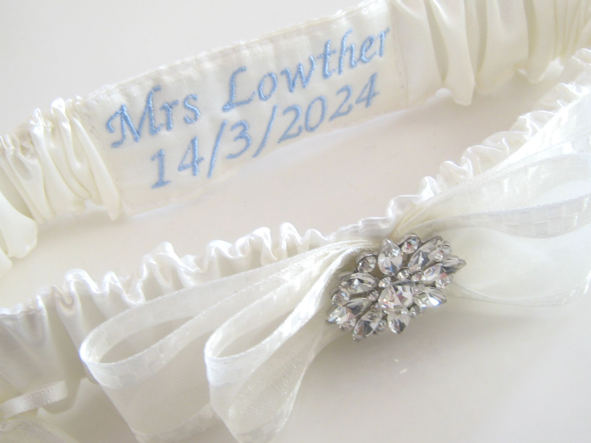 Ivory Weddings Garter | Handmade Bridal Garters