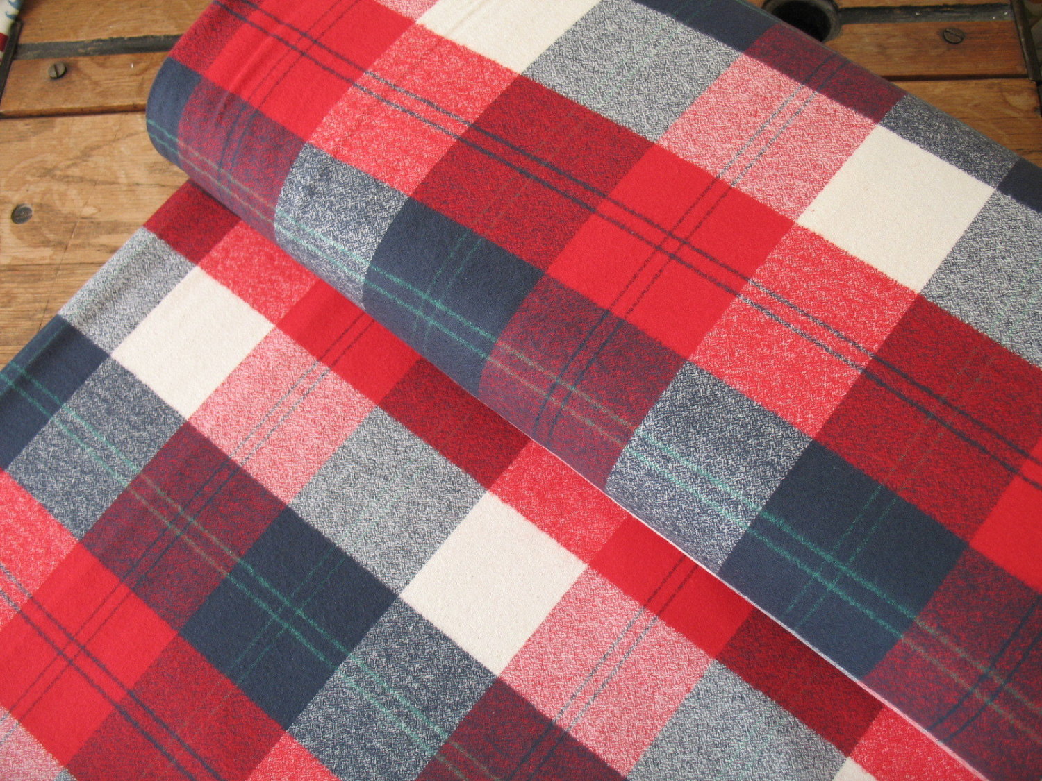 Lesley Grainger blue blob pretty paisley FLANNEL