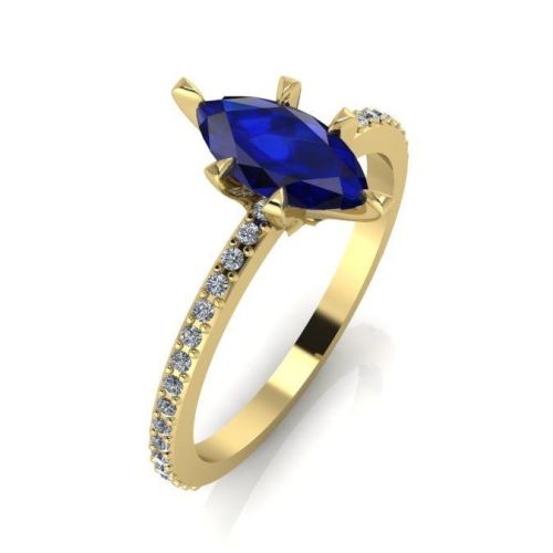 Unusual Sapphire Engagement Rings | Unique Sapphire Engagement Rings