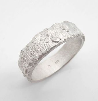 Unusual Silver Rings Engagement - Handmade & Unique