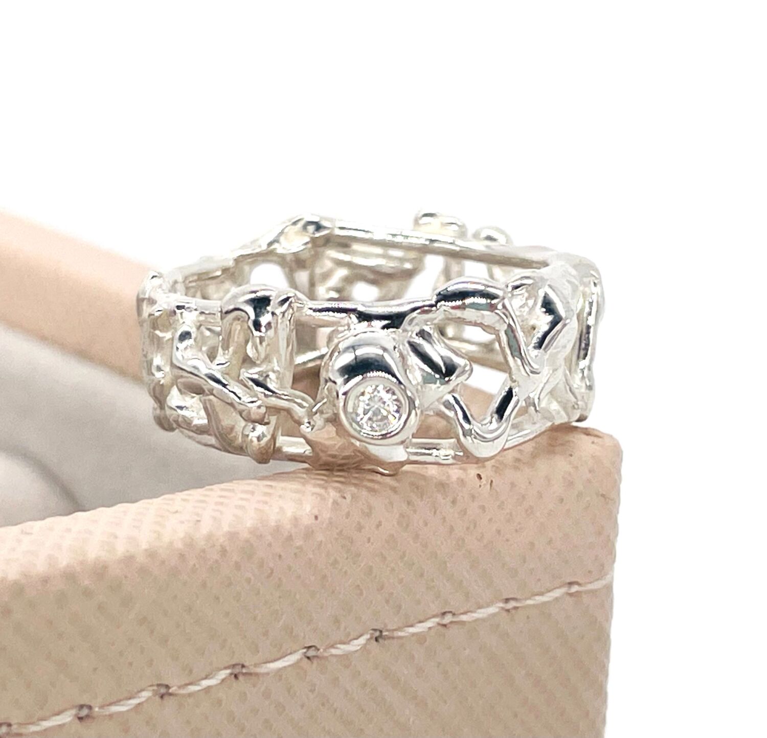 Designer Silver Rings - Handmade, Unique, and Contemporary Collection