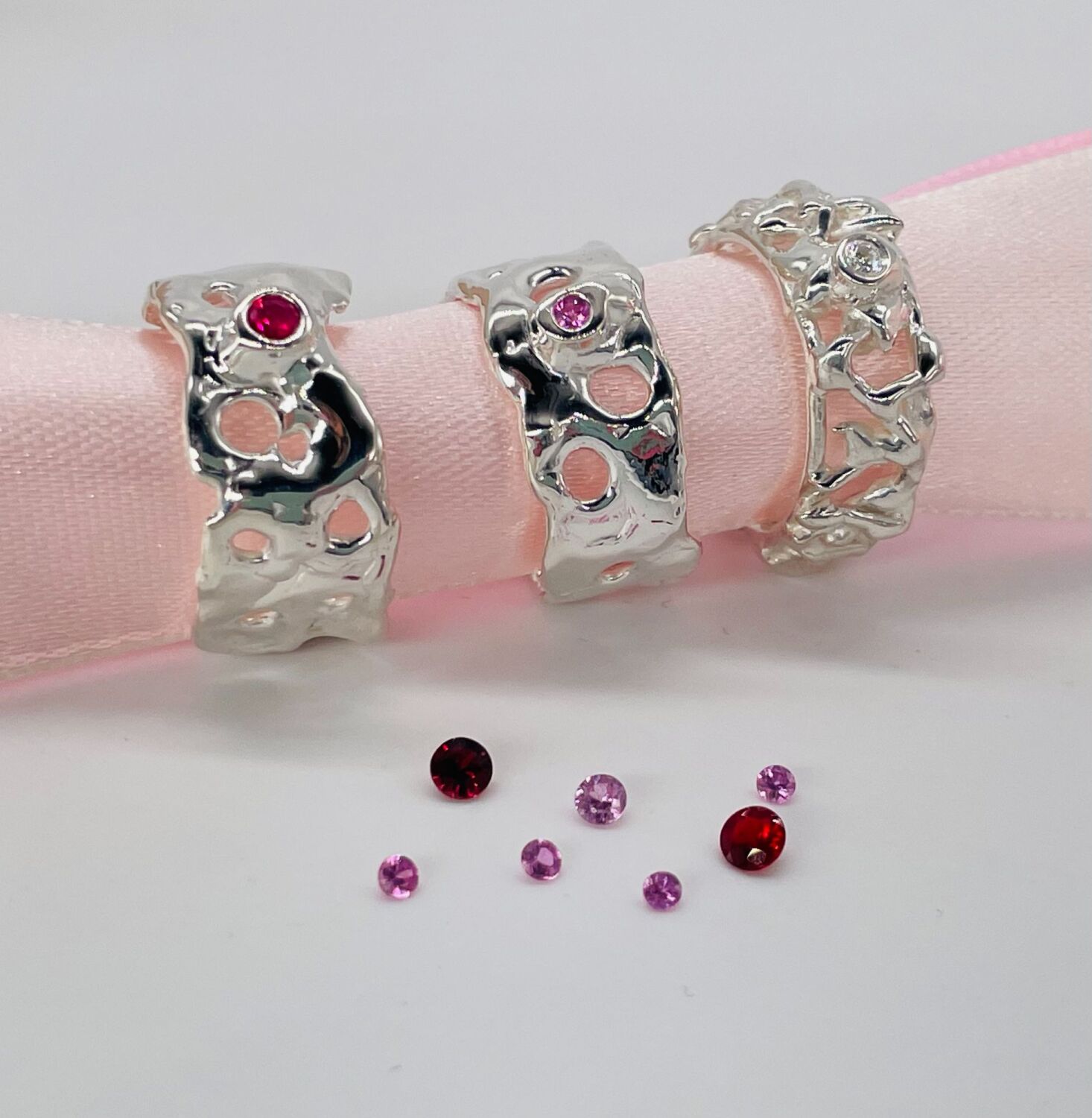 Unique Handmade Organic Silver Cuff, Bracelets and Rings | Surrey ...