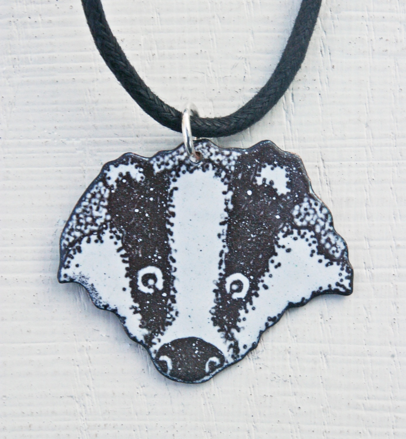 Badger's Head Pendant