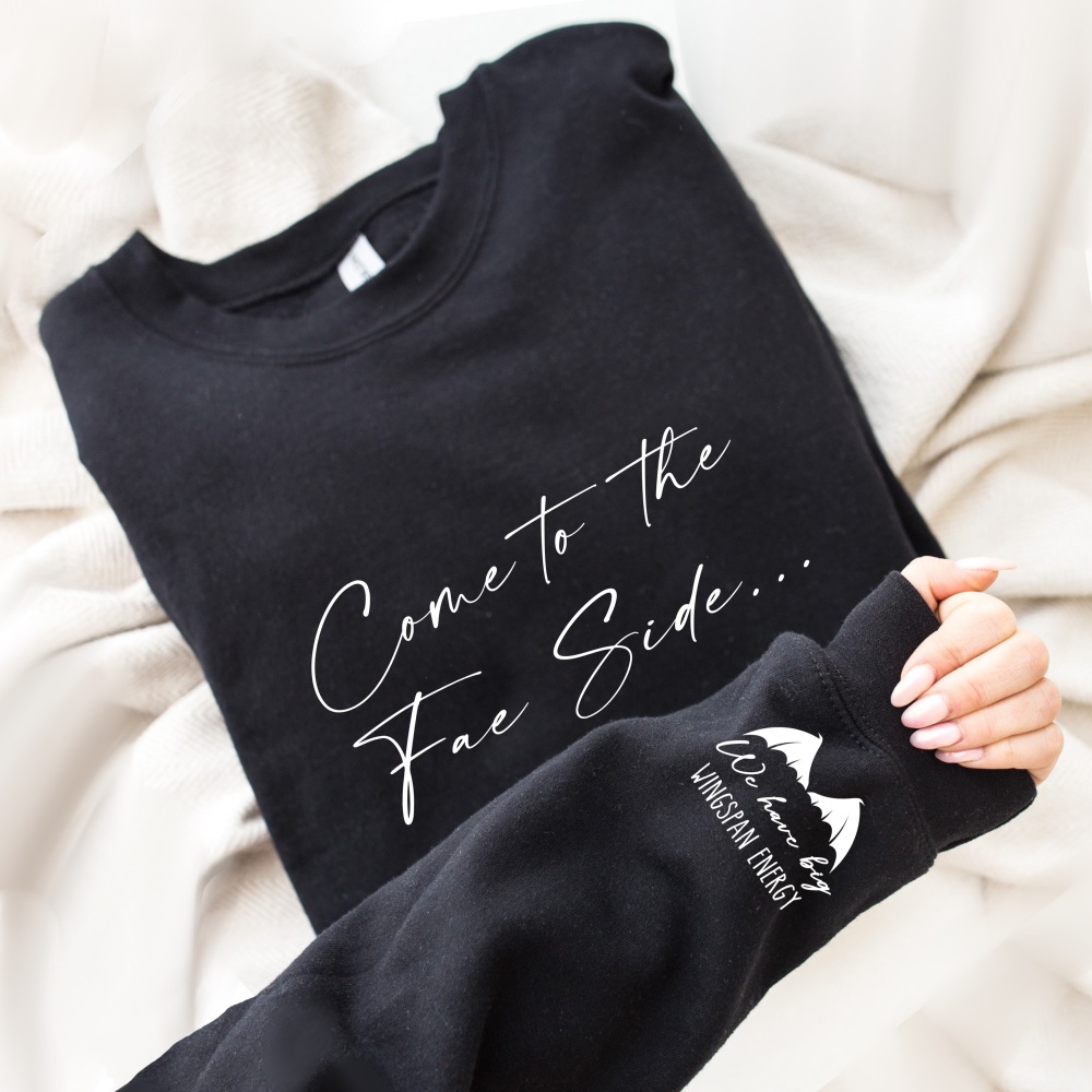 ACOTAR Bat Boys Wingspan Spicy Sweatshirt, Sarah J Maas Official ...