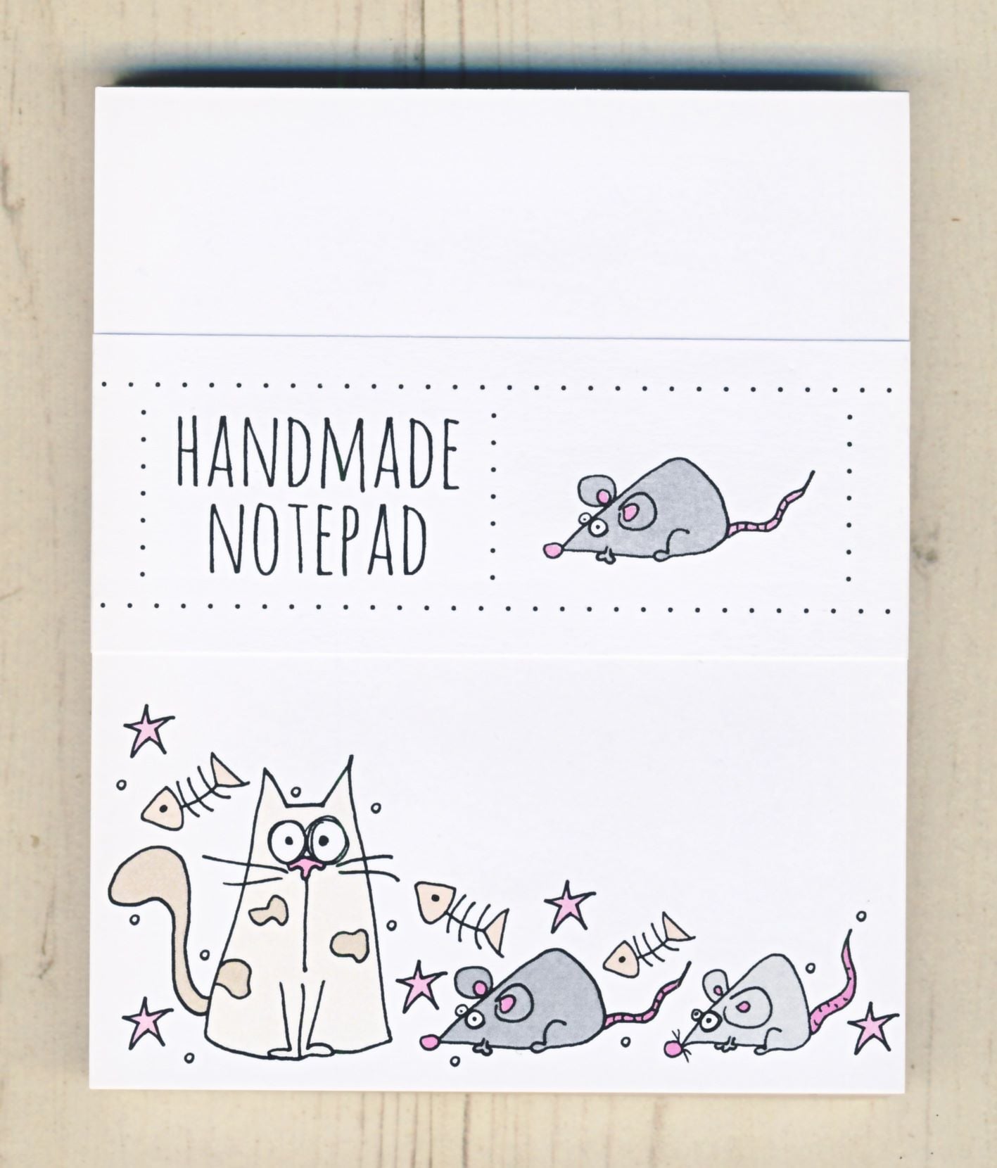 handmade happy birthday mouse card
