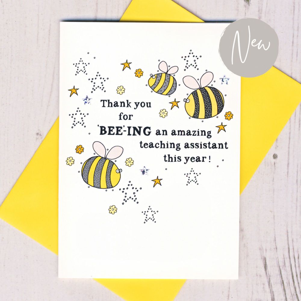 teaching assistant thank you card