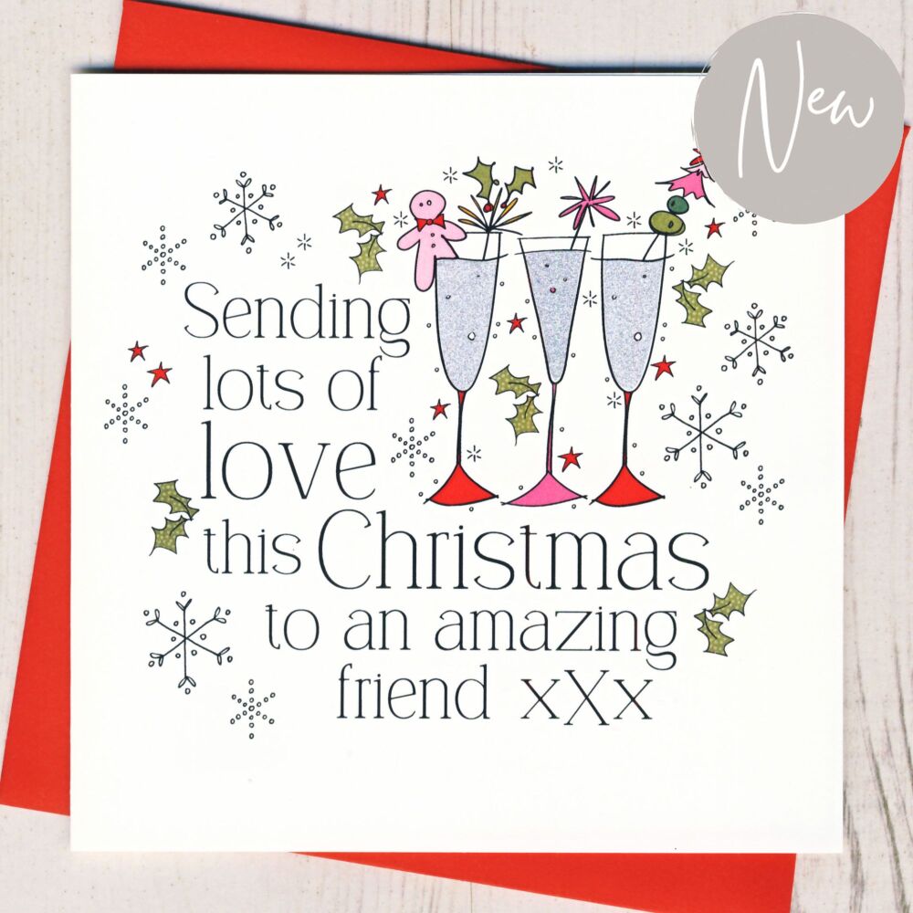 friend Christmas card