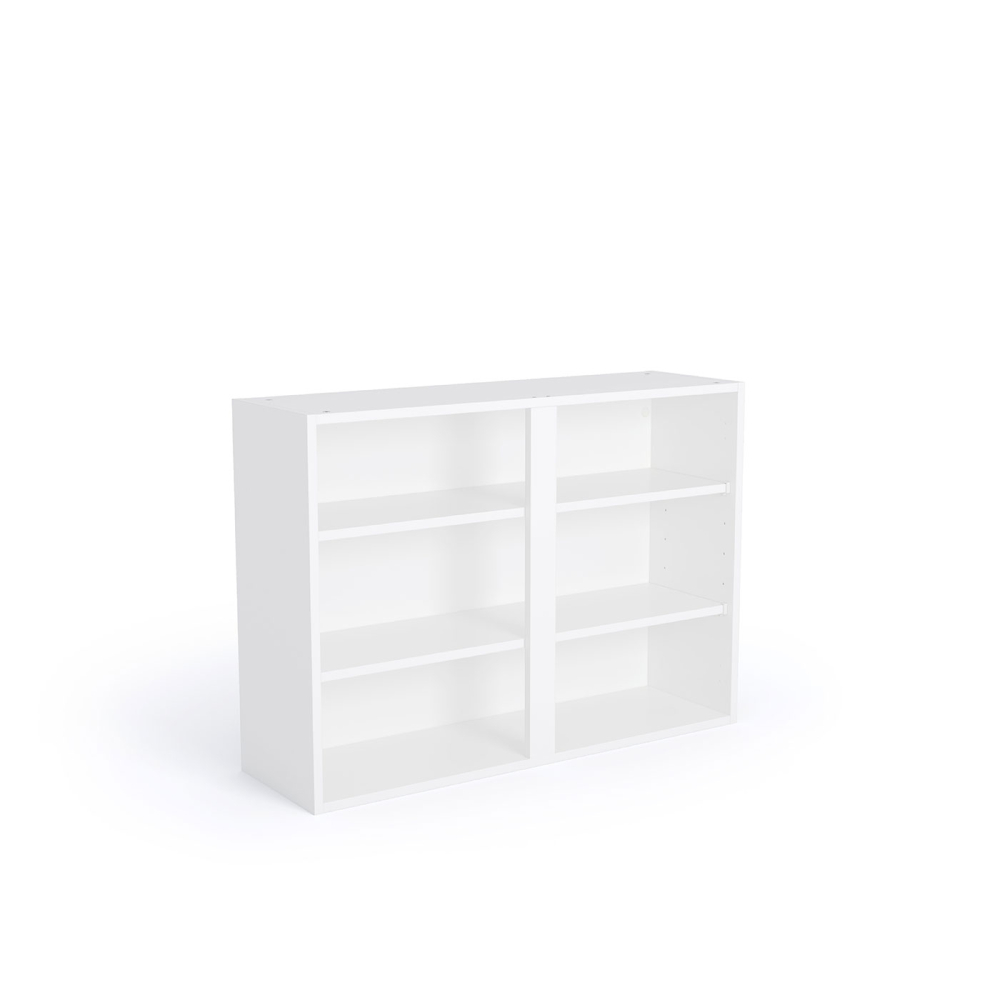 WTC Premier Cab 900mm W 900mm H Kitchen Wall Unit Cabinet White 18mm ...