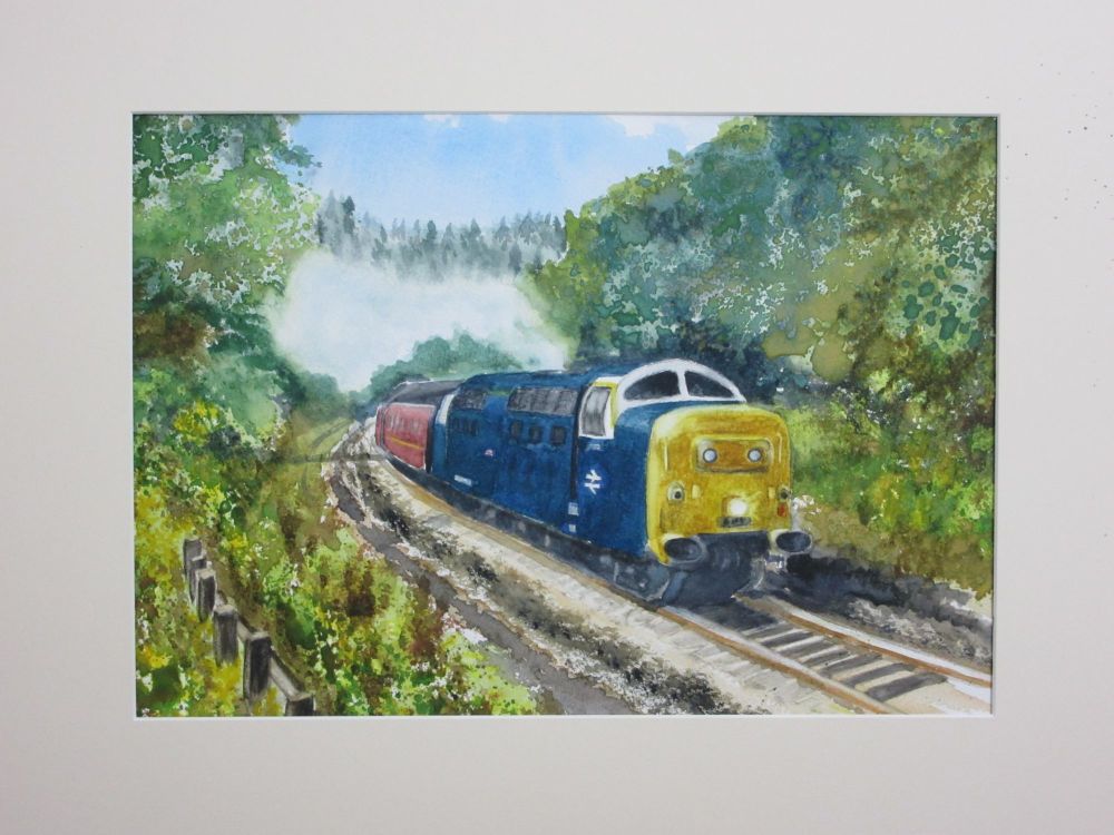 Class 55 Deltic - Diesel Locomotive - RailArt