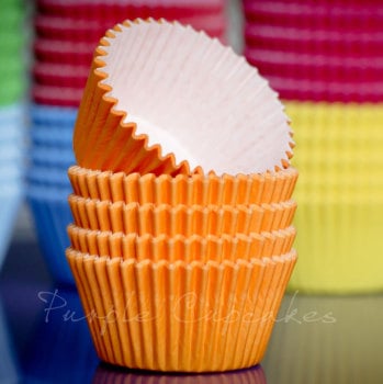 Cupcake Cases in a variety of colours