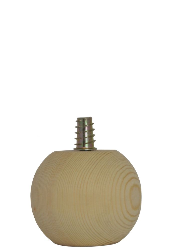 Large and Small Pine Bun Foot, Ball Foot and Tulip Feet with an M8 ...
