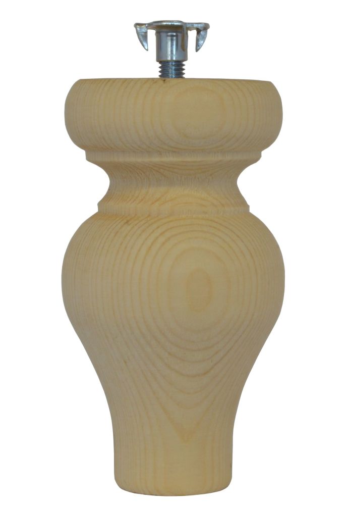 Large and Small Pine Bun Foot, Ball Foot and Tulip Feet with an M8 ...