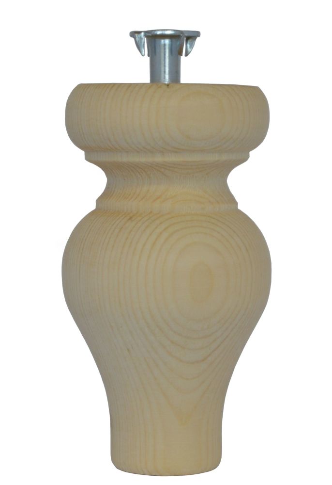 Large and Small Pine Bun Foot, Ball Foot and Tulip Feet with an M8 ...