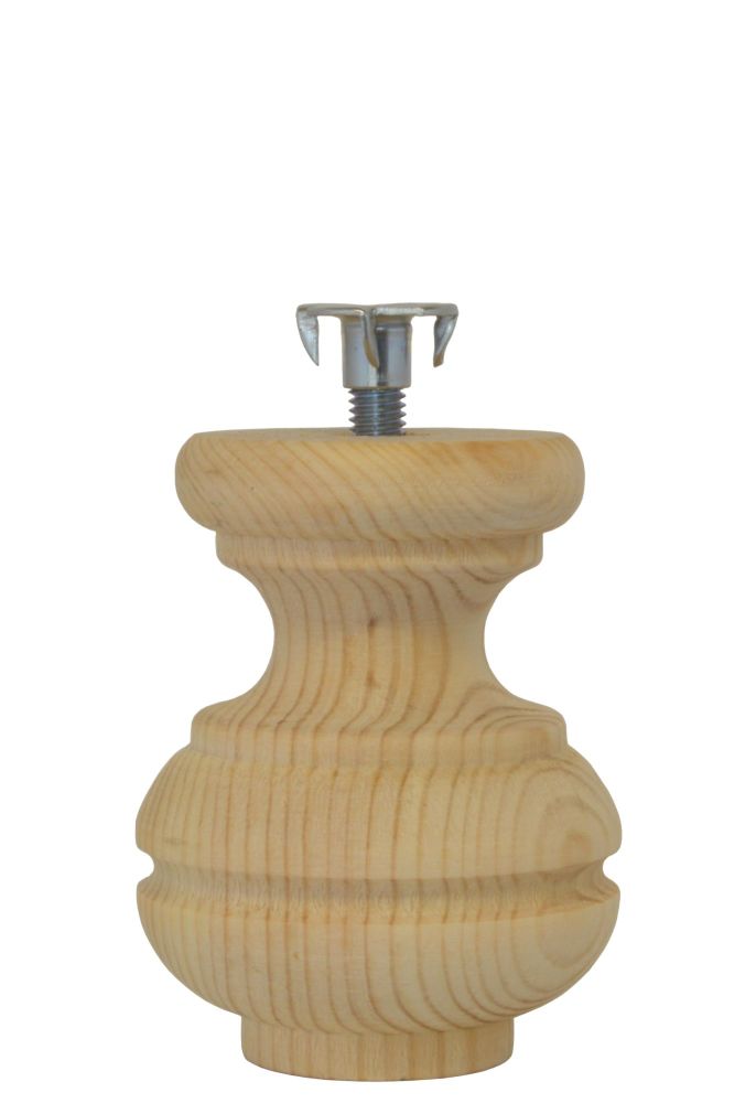 Large and Small Pine Bun Foot, Ball Foot and Tulip Feet with an M8 ...