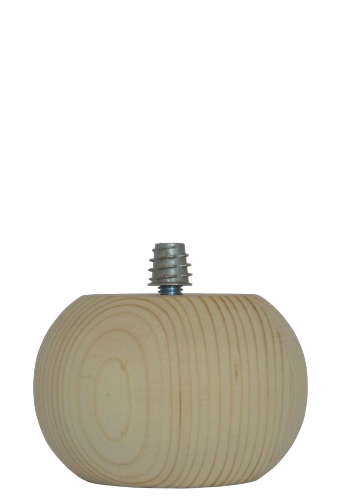Large and Small Pine Bun Foot, Ball Foot and Tulip Feet with an M8 ...