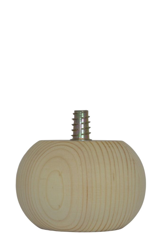 Large and Small Pine Bun Foot, Ball Foot and Tulip Feet with an M8 ...
