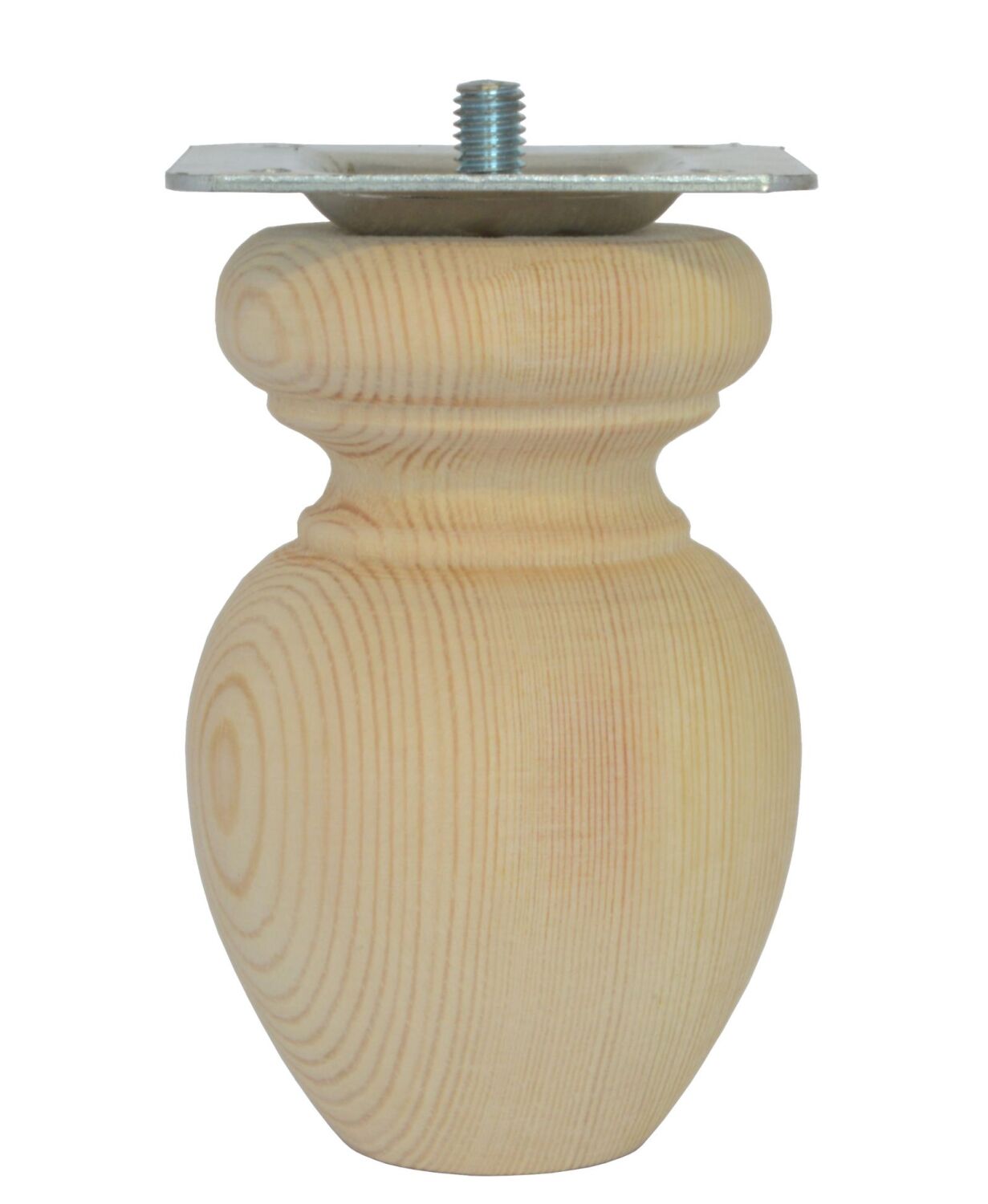 Worldsource Ex 3" Sanded Pine Ball Furniture Foot Feet with Dowel screw ...