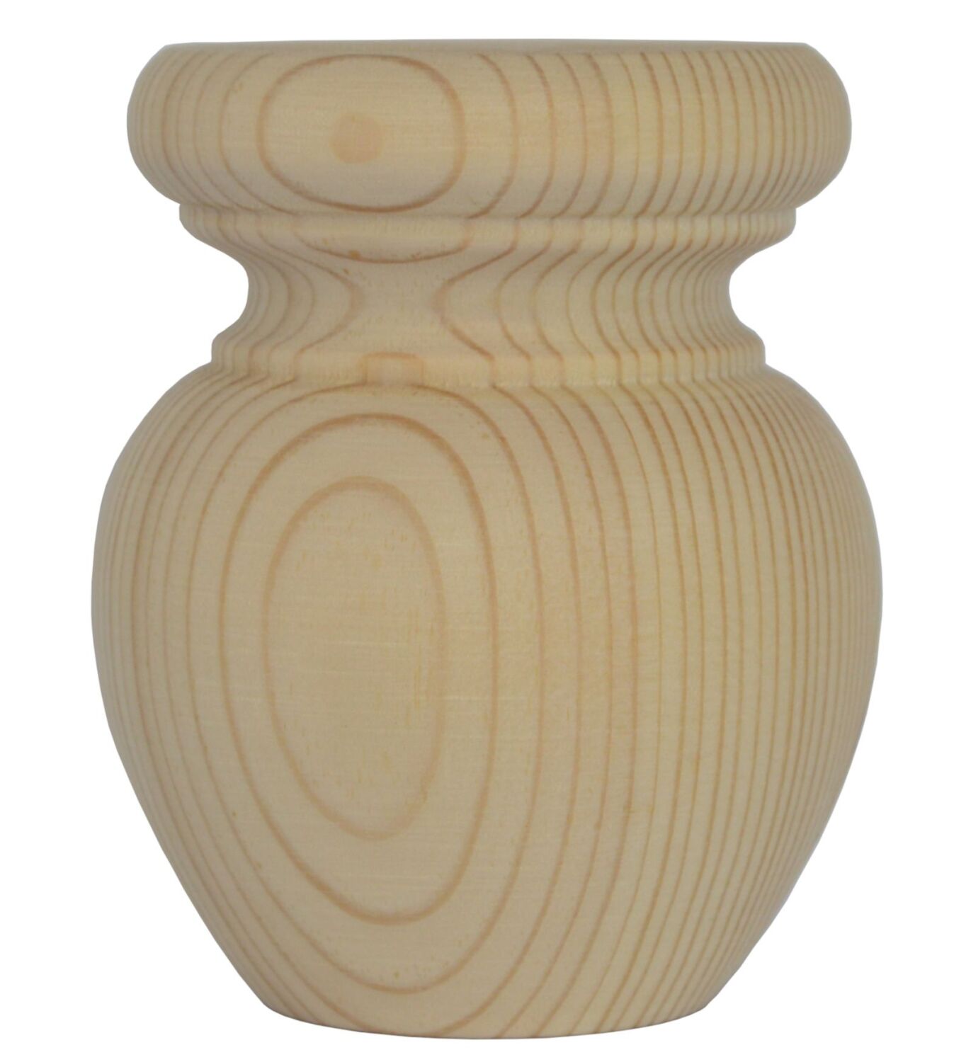 Worldsource Quality turned and Sanded Pine Moulded Bun Foot / Feet