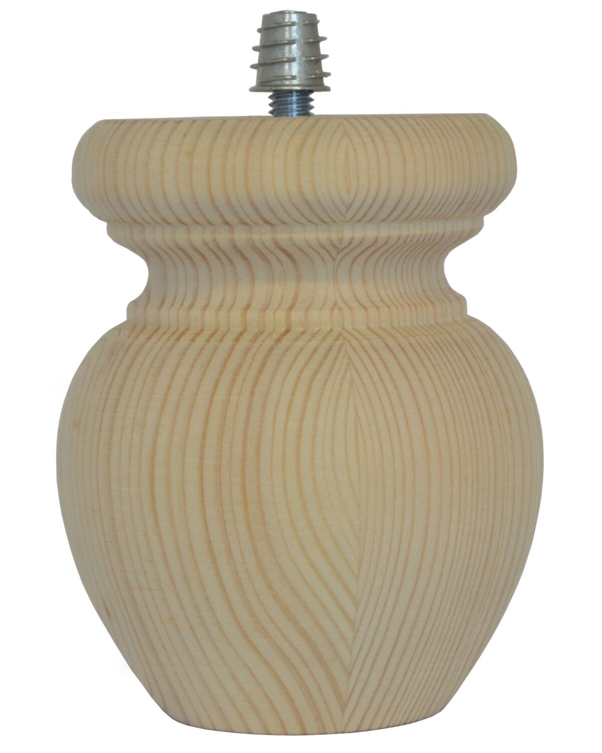 Worldsource Quality turned and Sanded Pine Ball Foot / Feet