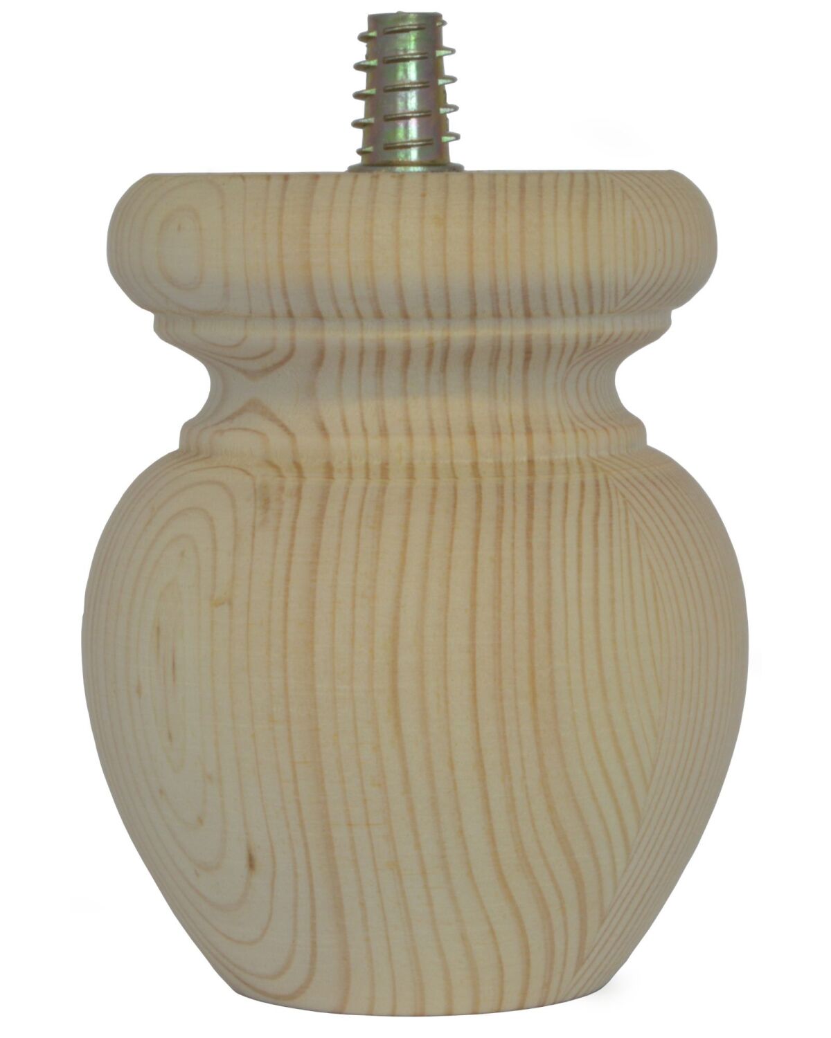 Worldsource Quality turned and Sanded Pine Ball Foot / Feet