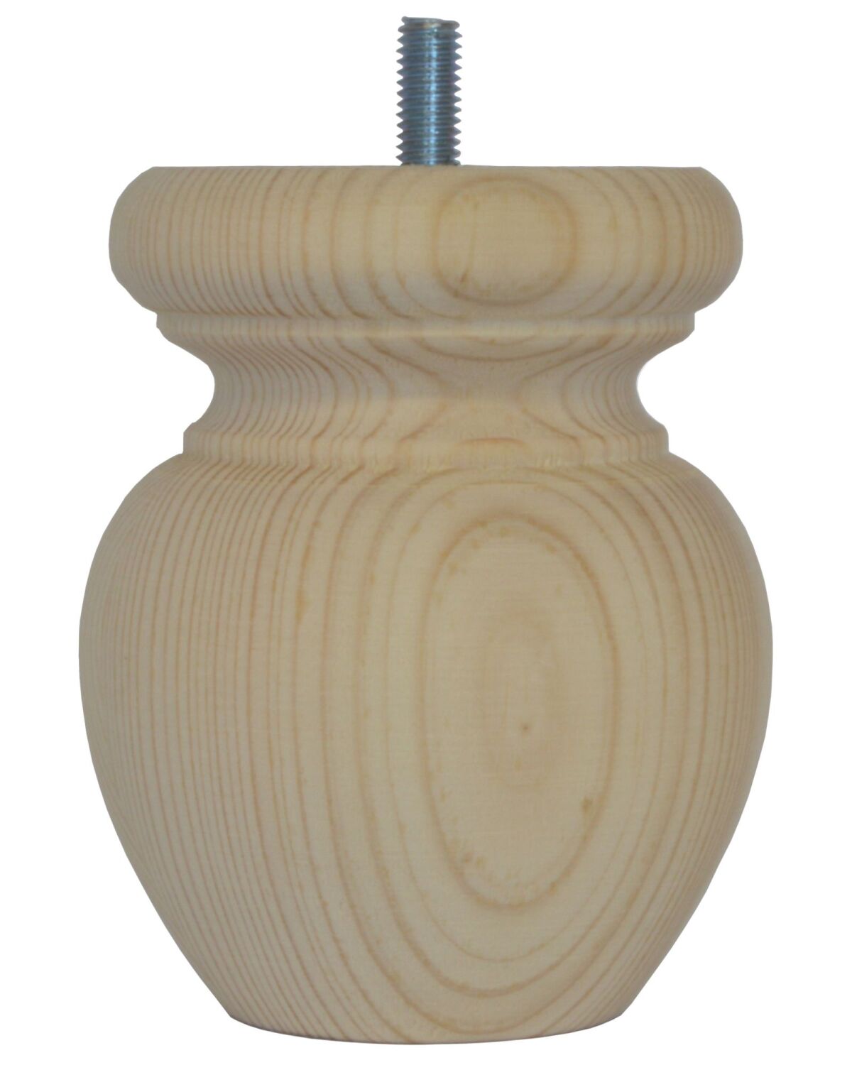 Worldsource Quality turned and Sanded Pine Ball Foot / Feet