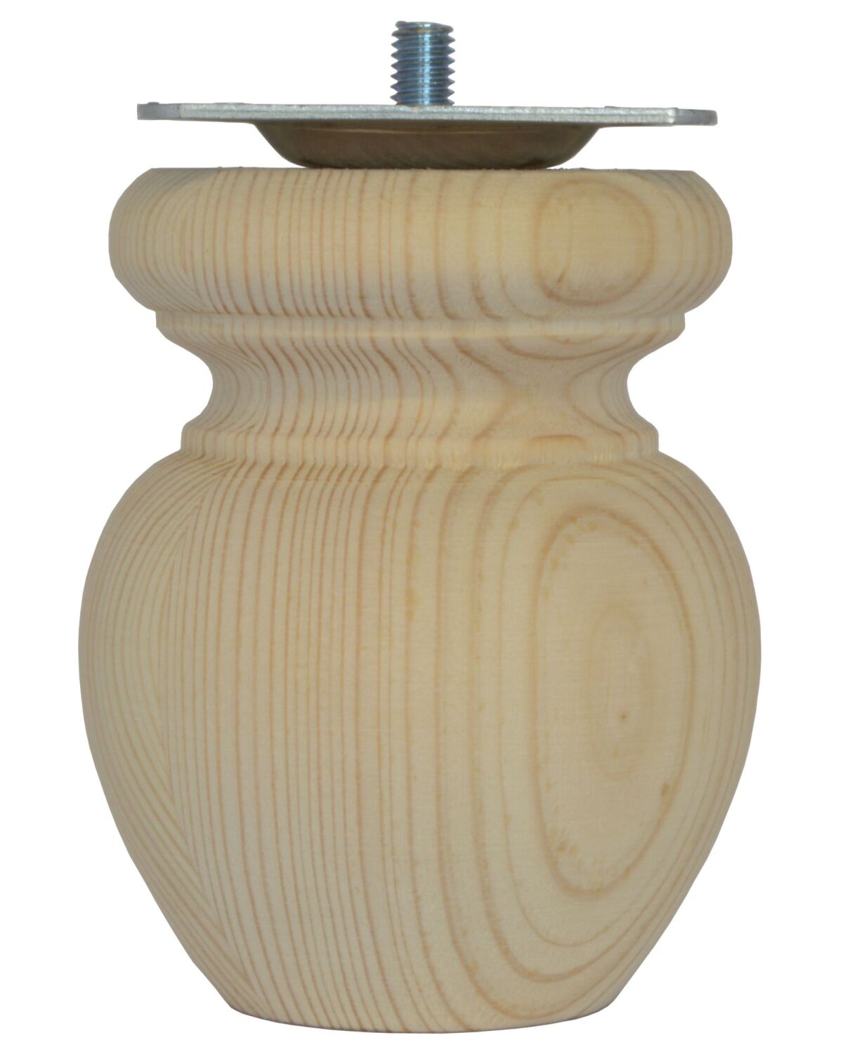 Worldsource Quality turned and Sanded Pine Ball Foot / Feet