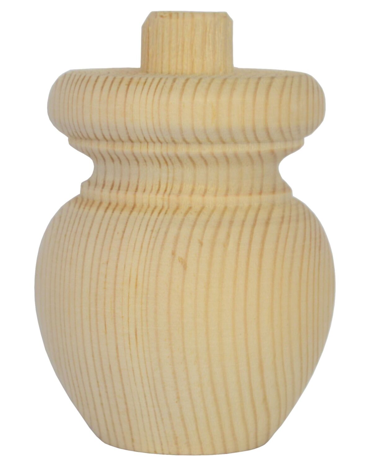 Worldsource Quality turned and Sanded Pine Ball Foot with Spigot / Feet