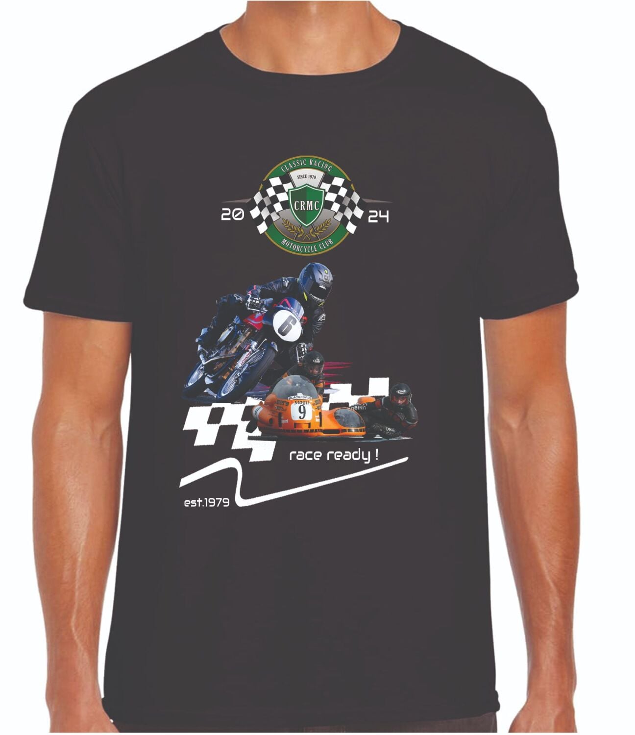 Classic Racing Motorcycle Club t-shirt 2024, CRMC tee t-shirt ...