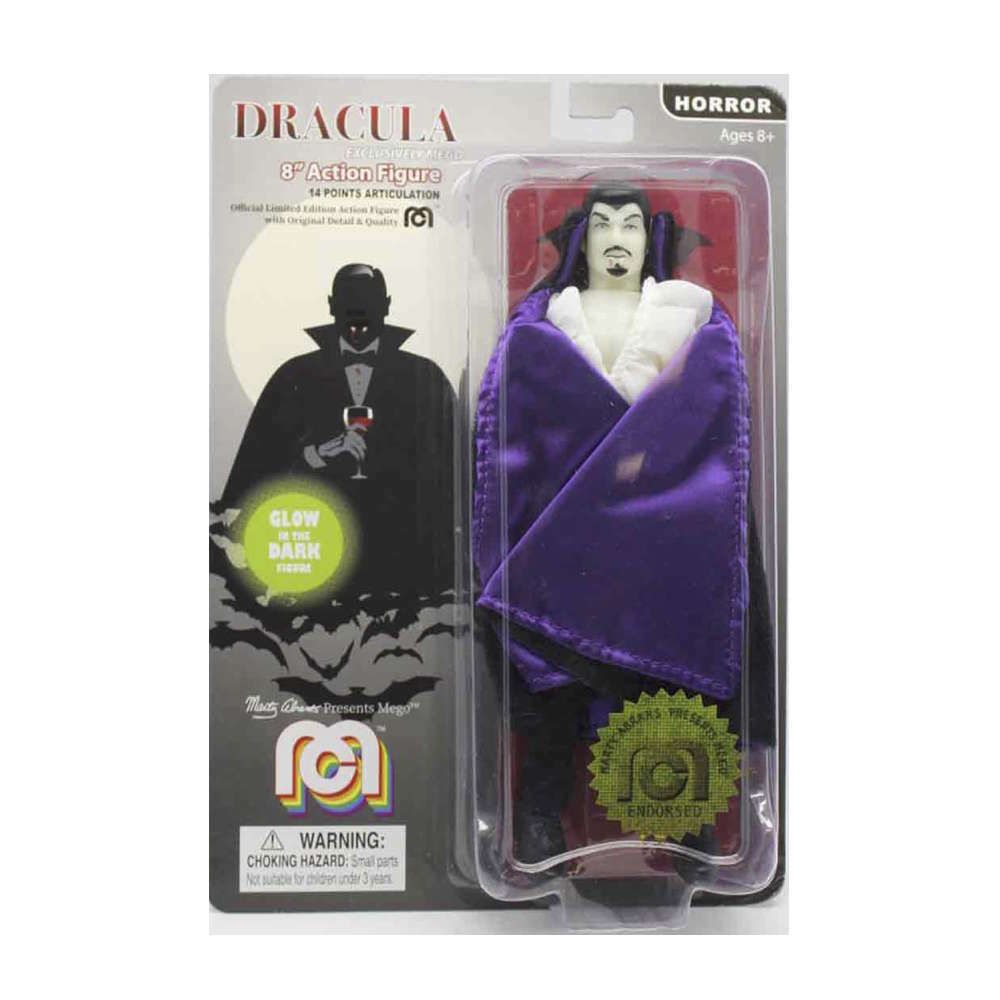 Dracula Glow in the Dark - Mego Horror Action Figure