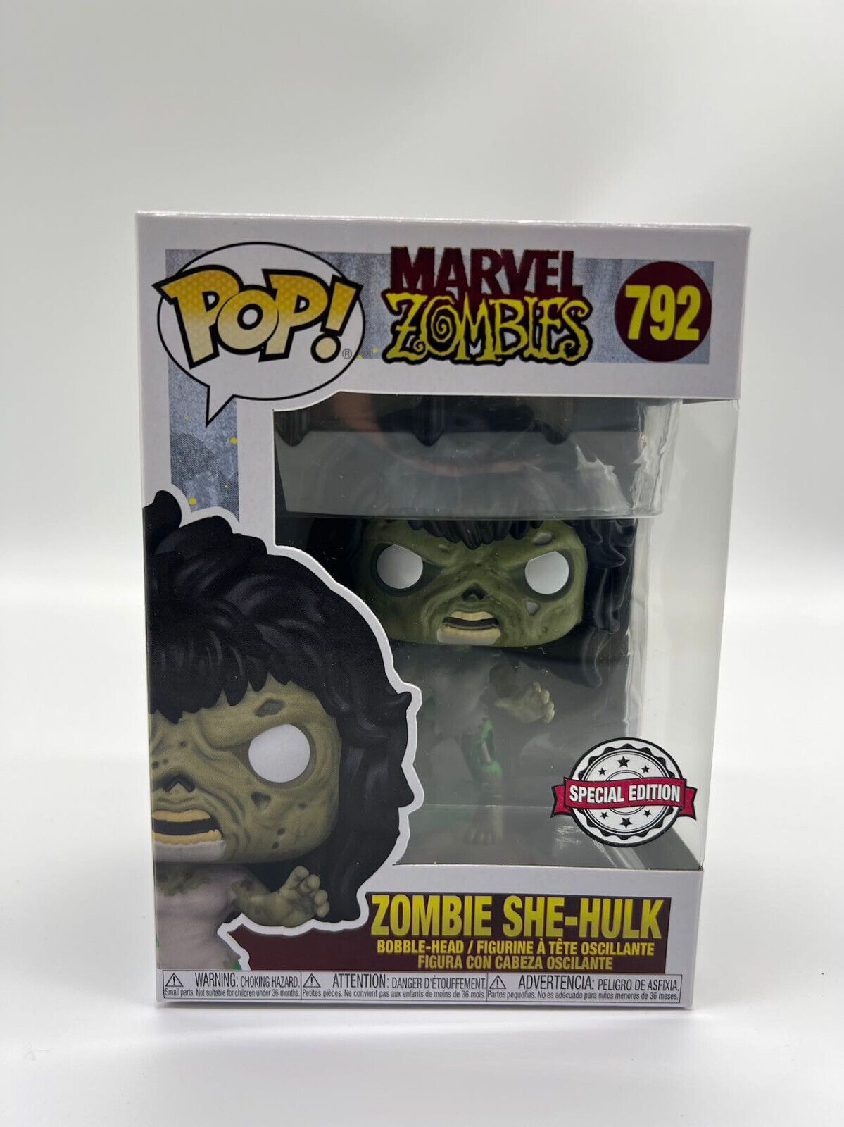Zombie she hulk - Marvel Zombies Funko POP with Protector 792