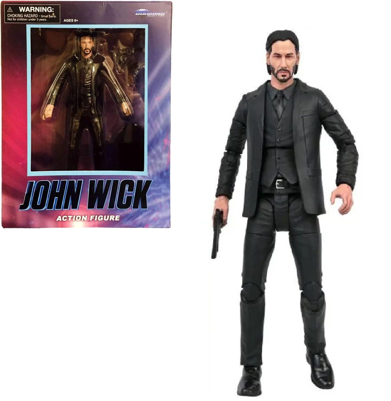 John Wick 2 Movie 7 inch Action Figure Diamond Select