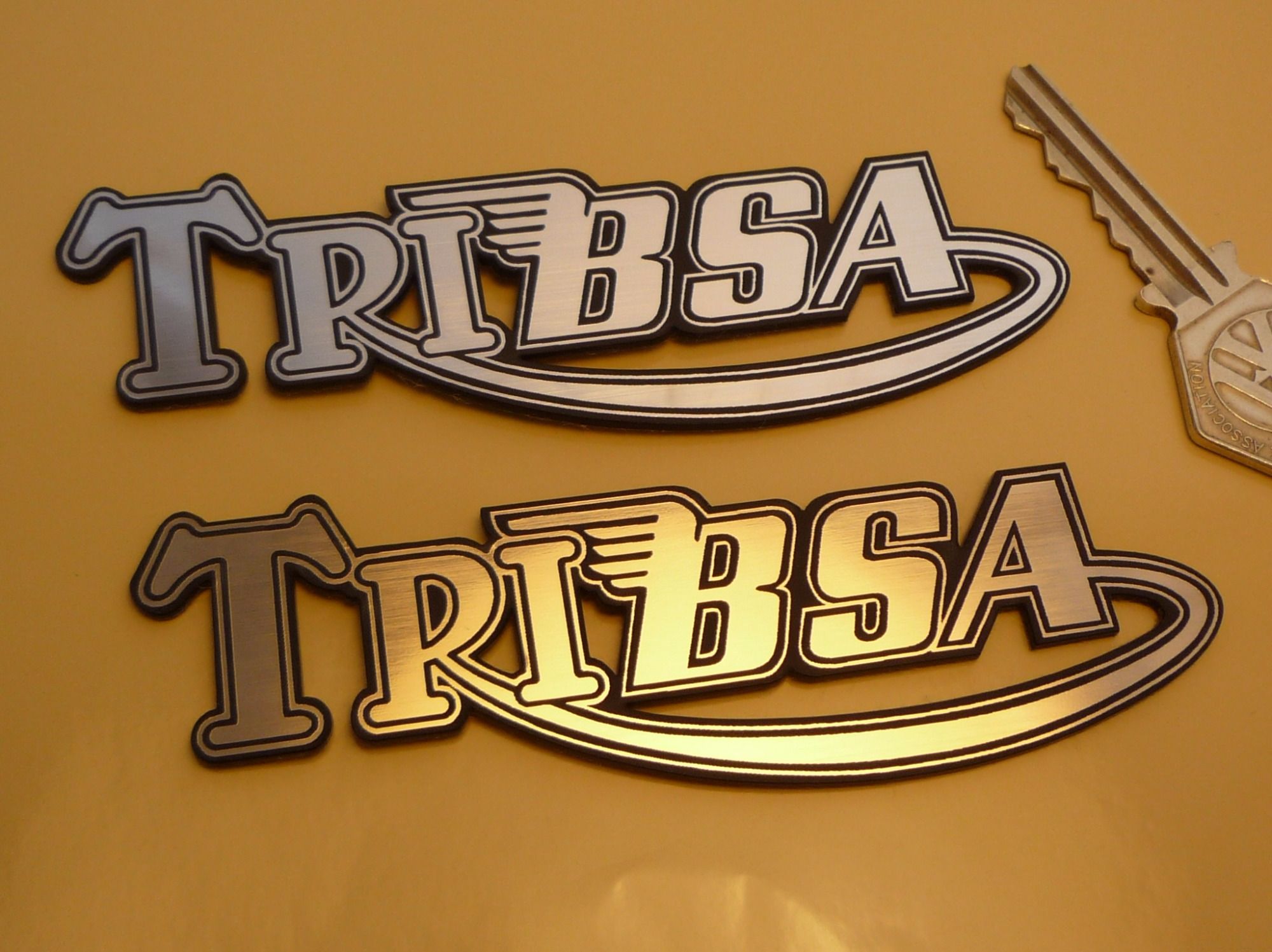 TriBsa Union Jack Fade To Black Oval Sticker. 4",