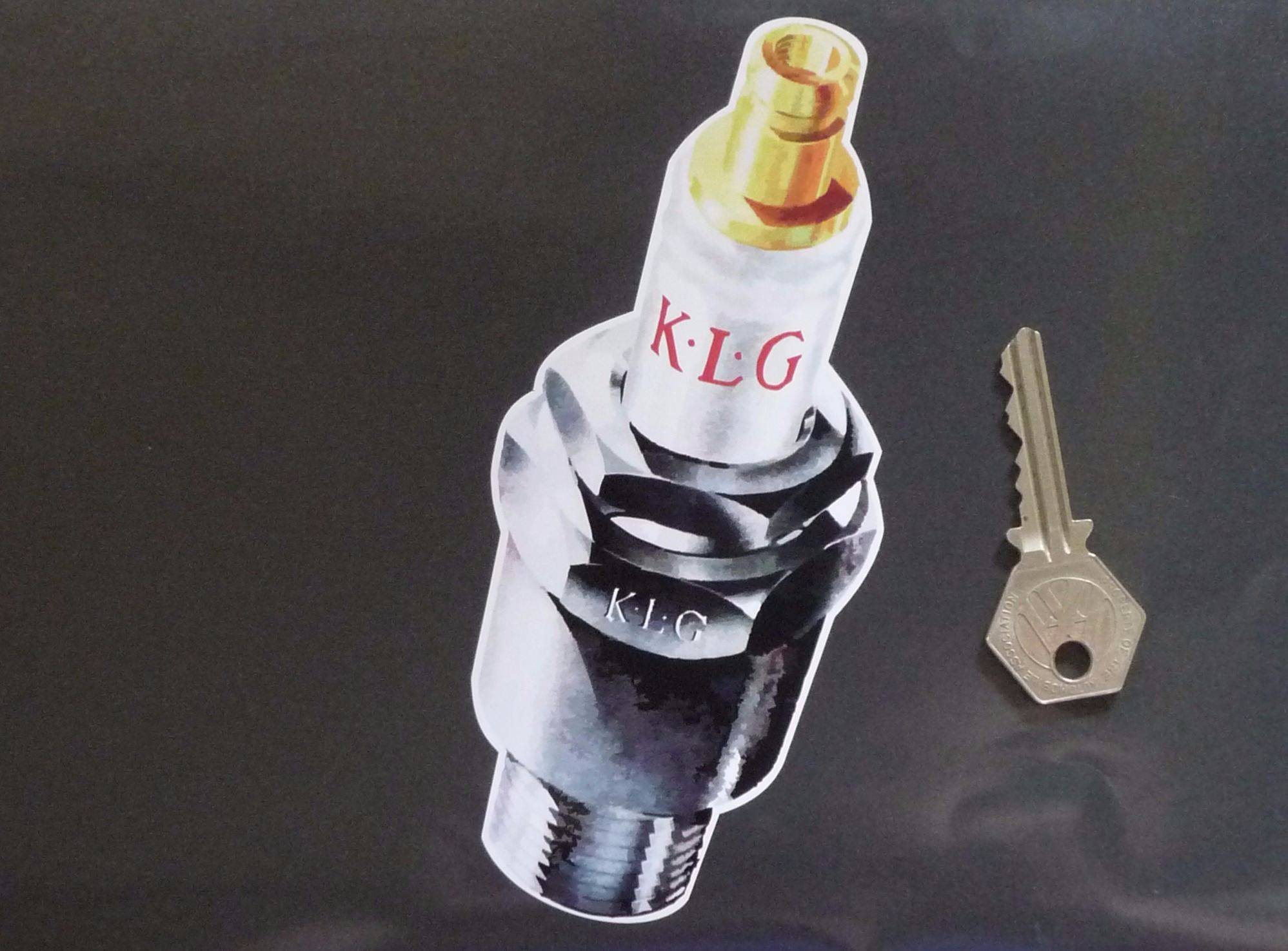 Stromberg Spark Plug Stickers - 3.25" Pair