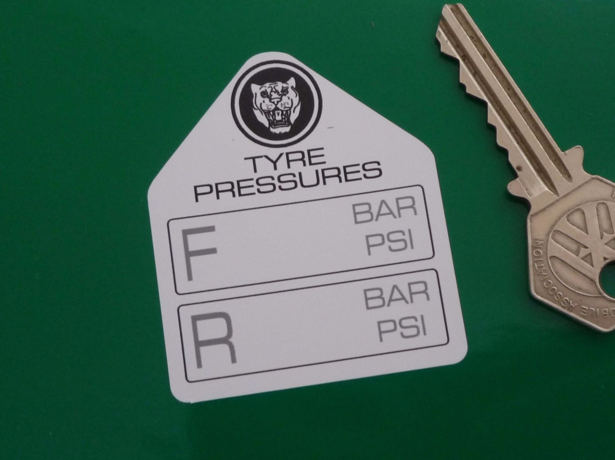 Seatbelt Press Stickers - 20mm Pair