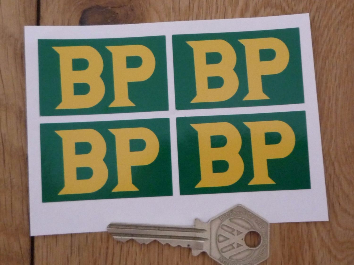BP British Petroleum Automotive Stickers