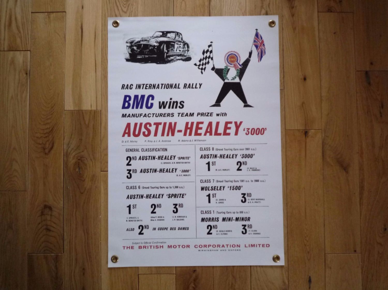 Austin Healey Automotive Stickers