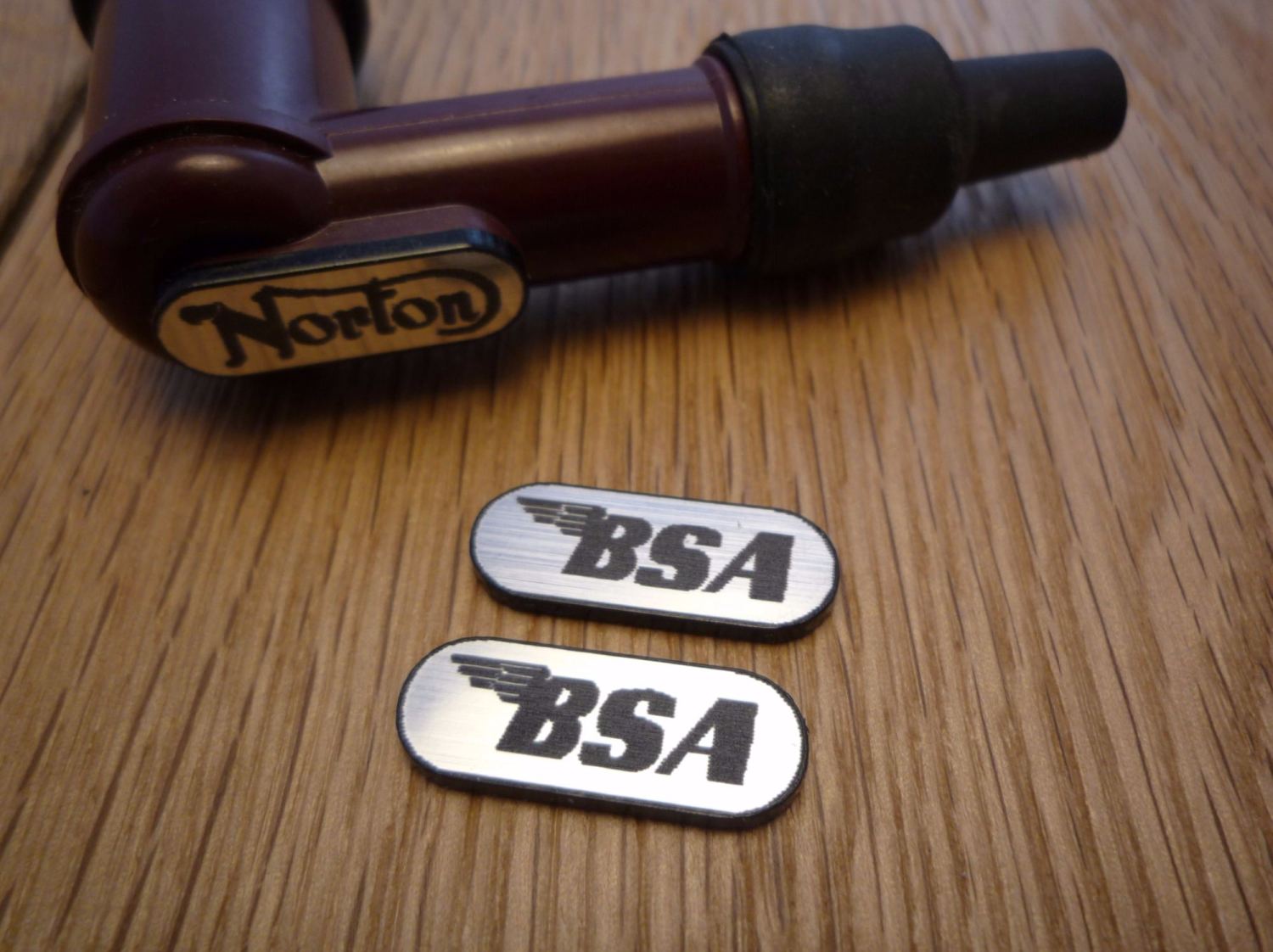 BSA Circular Self Adhesive Bike Badge 14mm