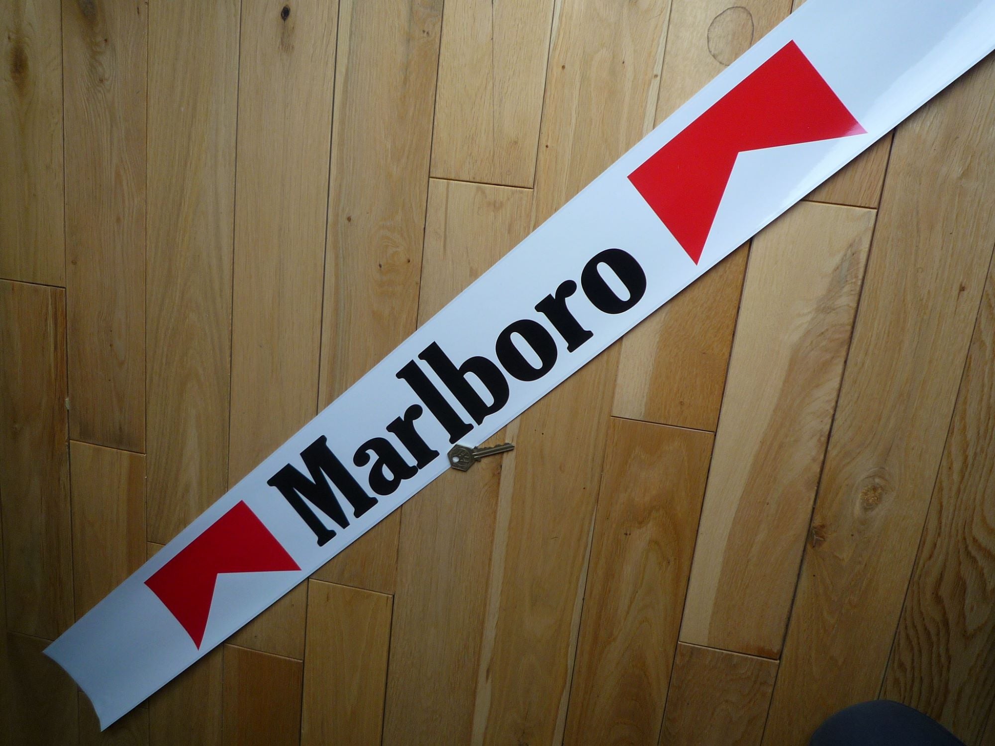 Marlboro Cut Text Style C Sticker - 18"