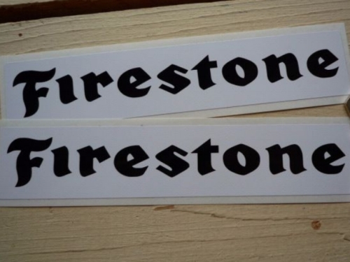 Firestone The Lampert Company Obolong Sticker. 8".
