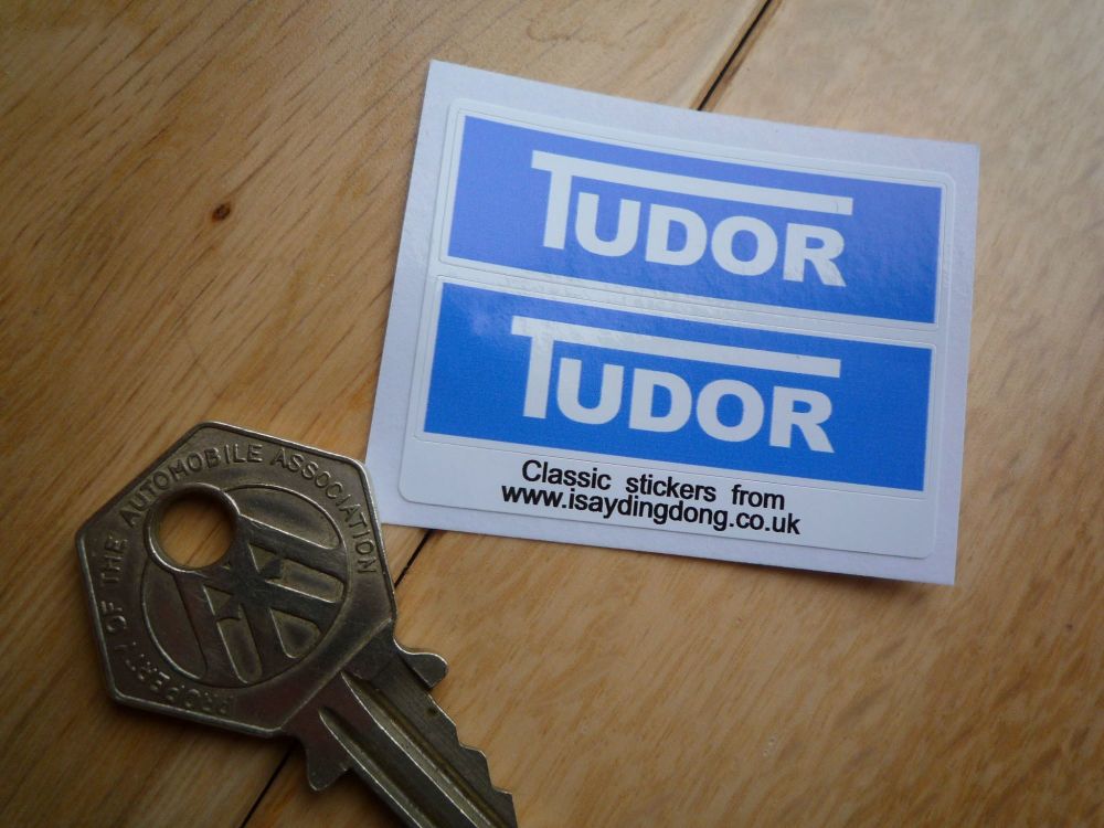 Tudor - I Say Ding Dong Shop - Buy Stickers, Decals & Unique Automobilia.