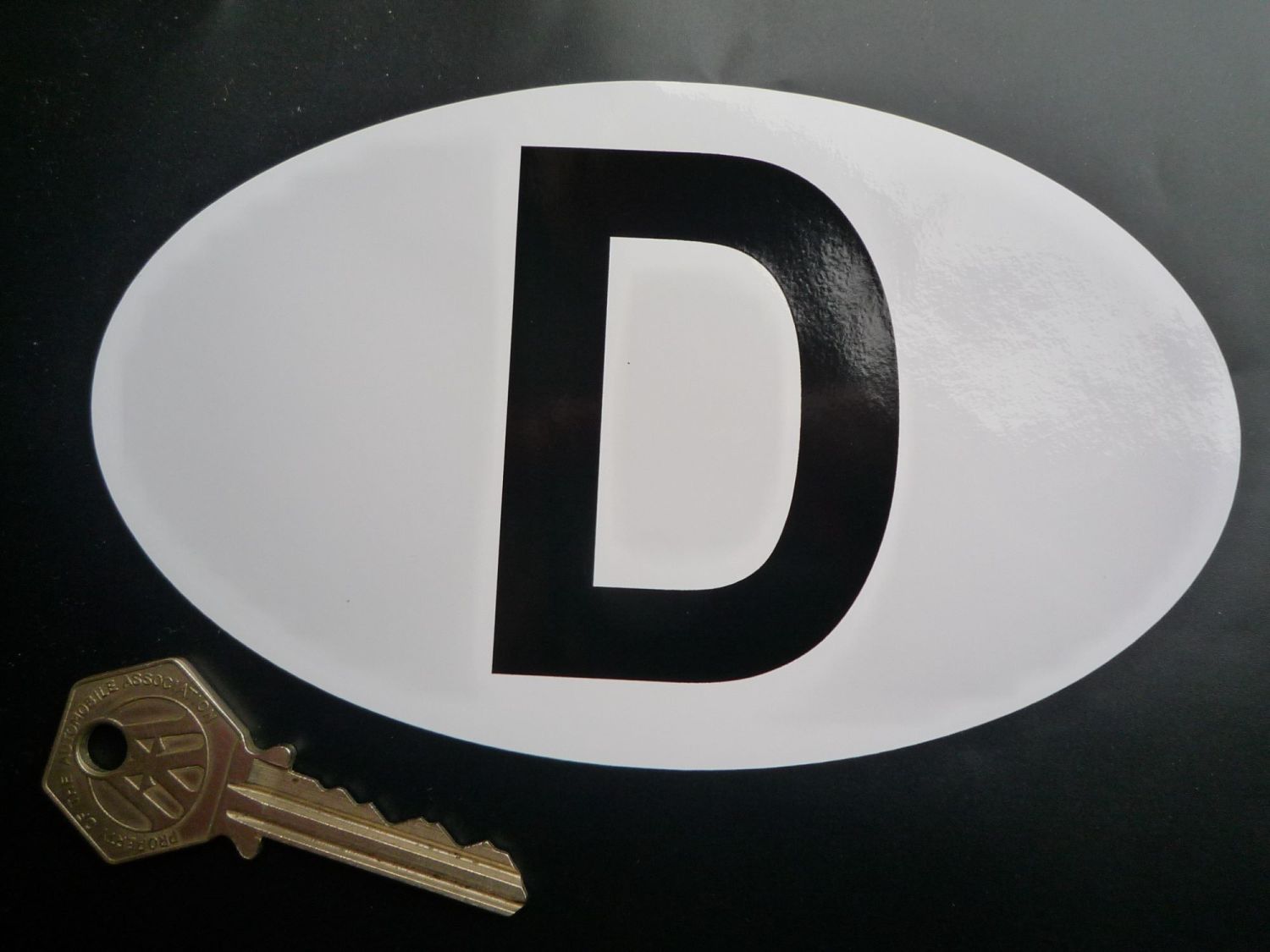 Achtung! Funny German Parody Do Not Touch Sticker - 4"