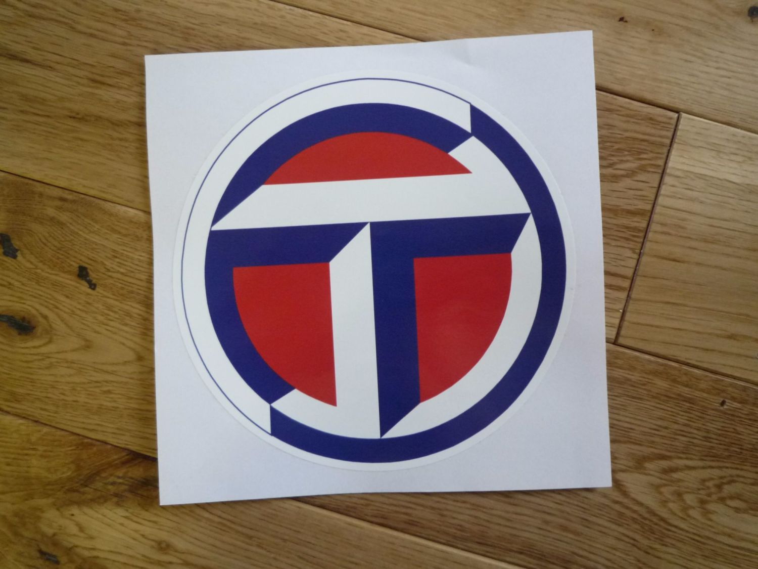 Talbot Circular Logo Stickers. 2", 2.5", 2.75", 3" or 4" Pair.